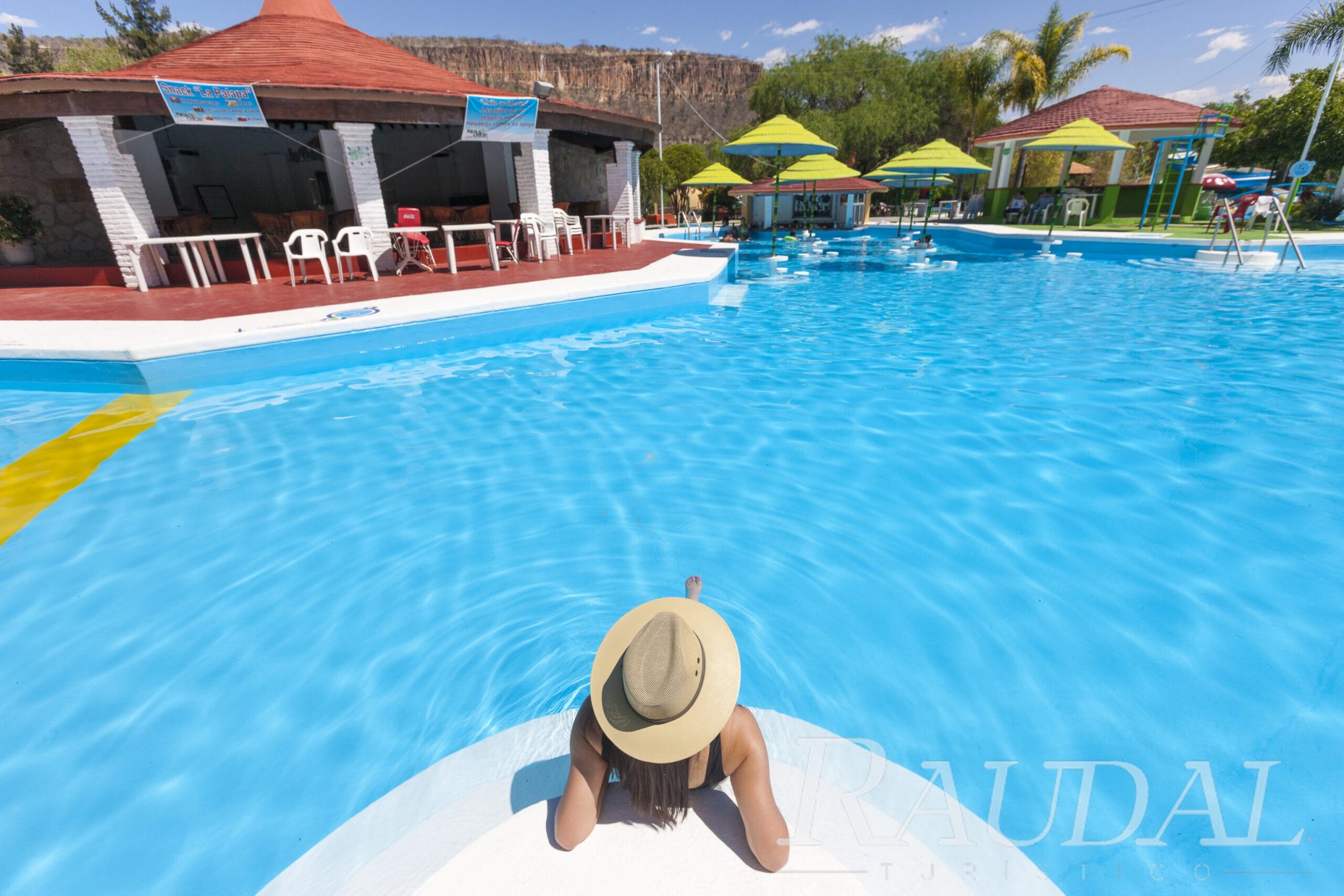 Paraíso Caxcán, en Zacatecas, opción para relejarse en aguas termales