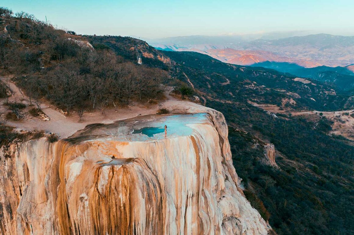 Hierve el Agua, Oaxaca: Un Espectáculo Natural de Cascadas Petrificadas ...